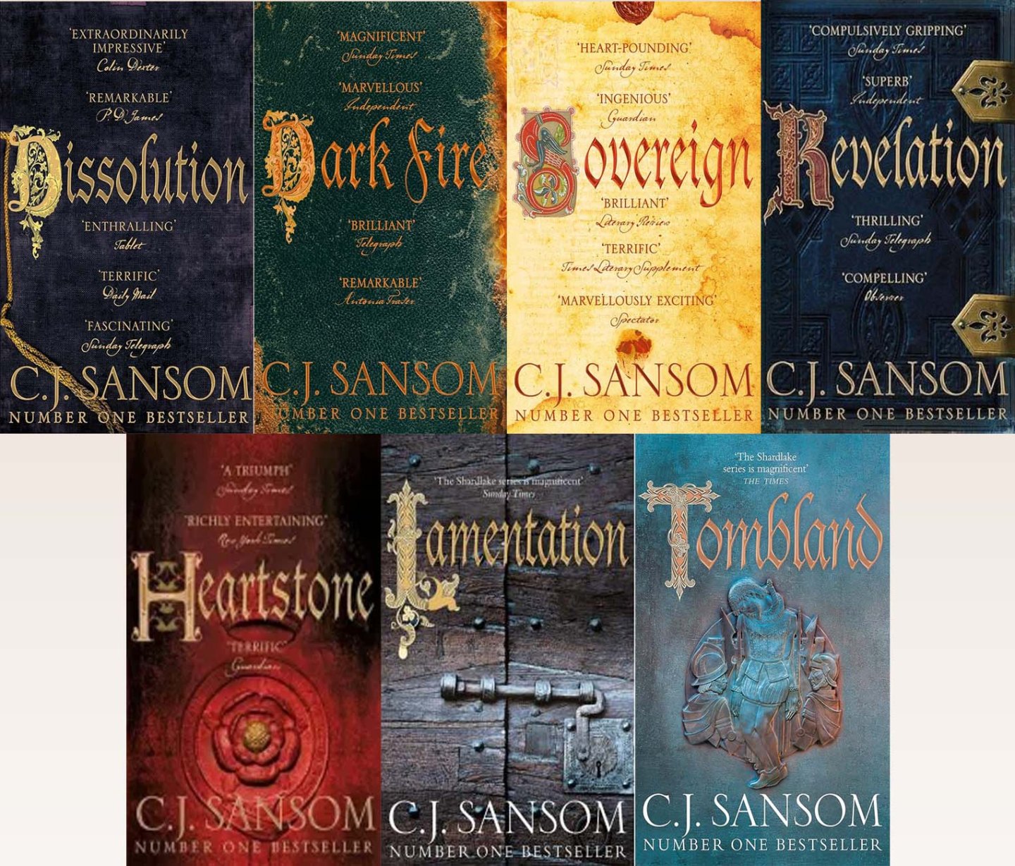 Series Spotlight: Matthew Shardlake by C.J. Sansom – Mostly Murders